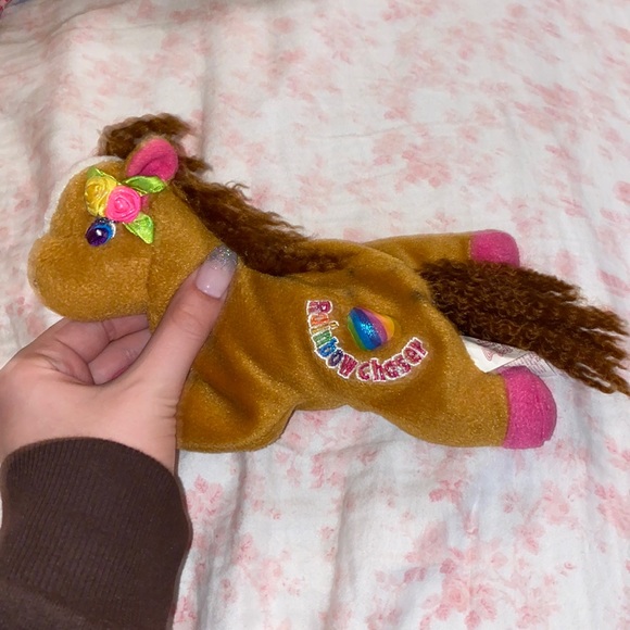 Lisa Frank | Accessories | Rare Lisa Frank Rainbow Chaser Horse Plush ...
